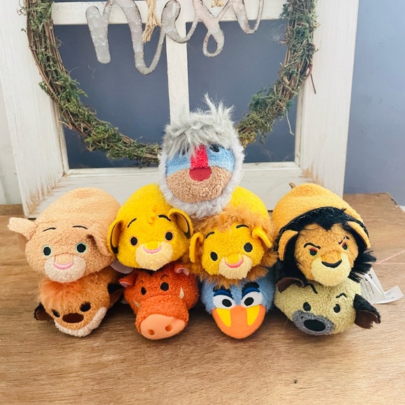 Disney | Toys | Disney Tsum Tsum Lion King Collection Simba Scar Pumbaa ...